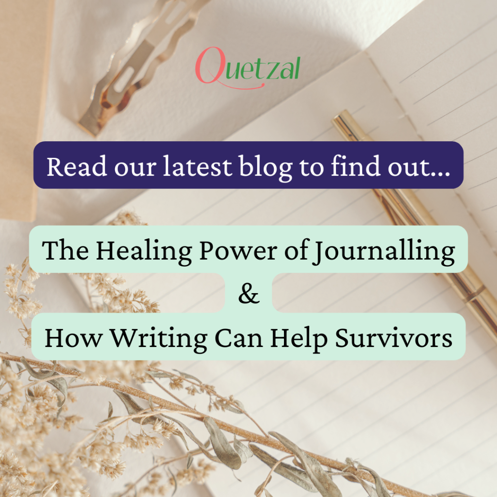 Blog: The Healing Power of Journalling – How Writing Helps Survivors ...